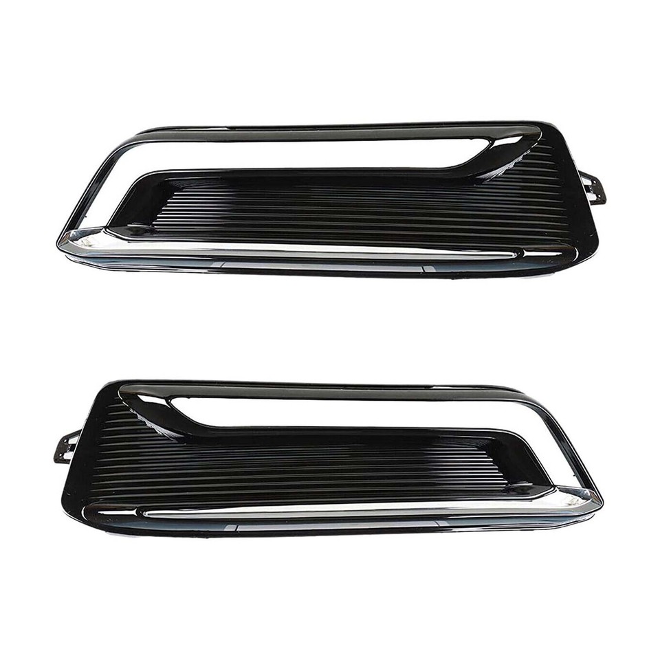 Complete Front Bumper Grille Set With Fog Lamp Fits 2014-2020 Chevrolet ...