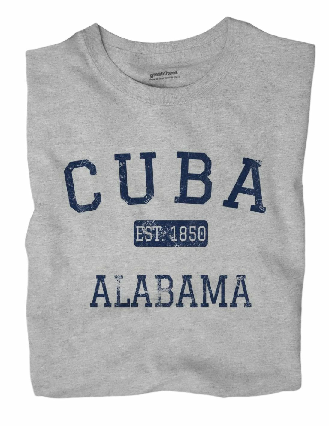 Cuba Alabama AL T-Shirt EST | eBay