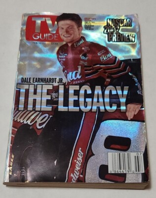 TV Guide Magazine February 16 2002 Dale Earnhardt Jr. The Legacy ...