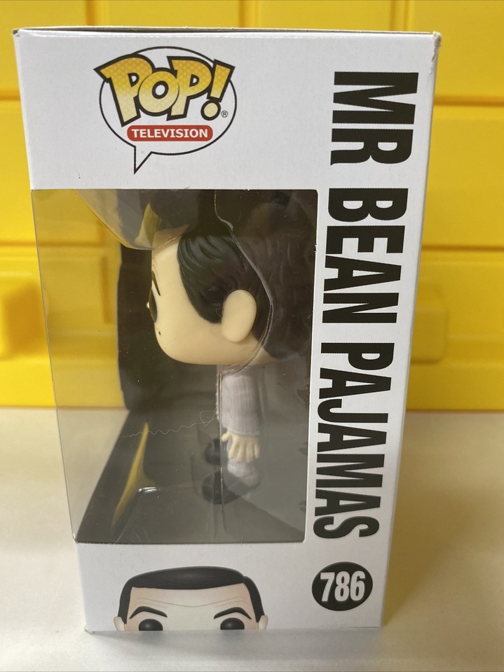 New Funko Pop! #786 Television Mr Bean- Mr Bean Pajamas Vinyl Figure ...