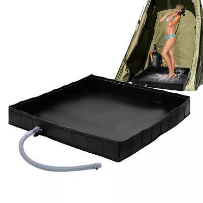 Outdoor Shower Base - Portable Shower Floor - Shower Pan Camping Beach ...