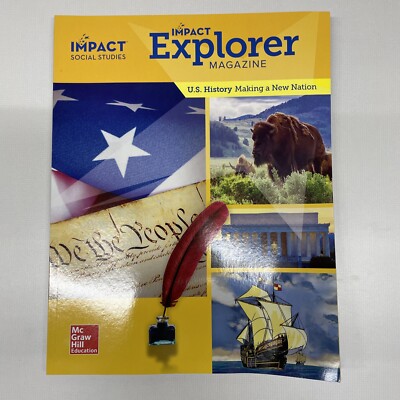 Impact explorer Magazine grade 5: US history Making a new nation | eBay