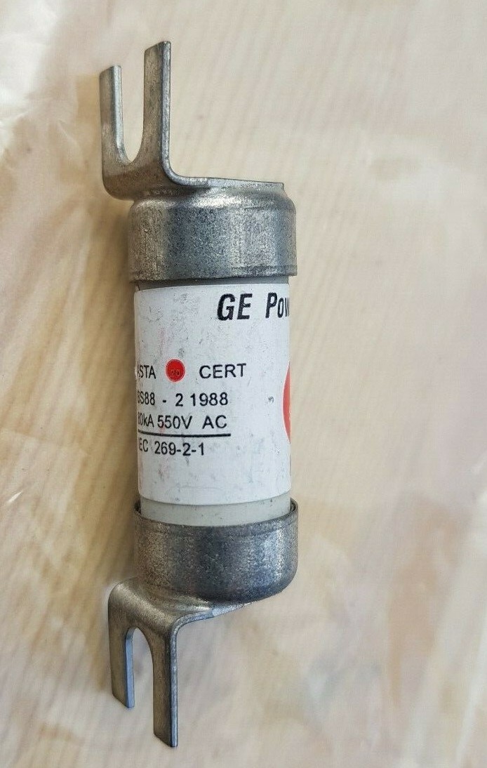 GE Power Red Spot fuse NIT10 10a 80kA 550v AC 40kA 250v DC Type gG New ...