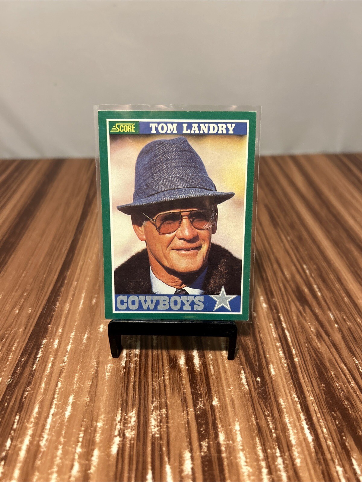 1989 TOM LANDRY - SCORE FOOTBALL RETIREMENT Card #330 DALLAS COWBOYS | eBay
