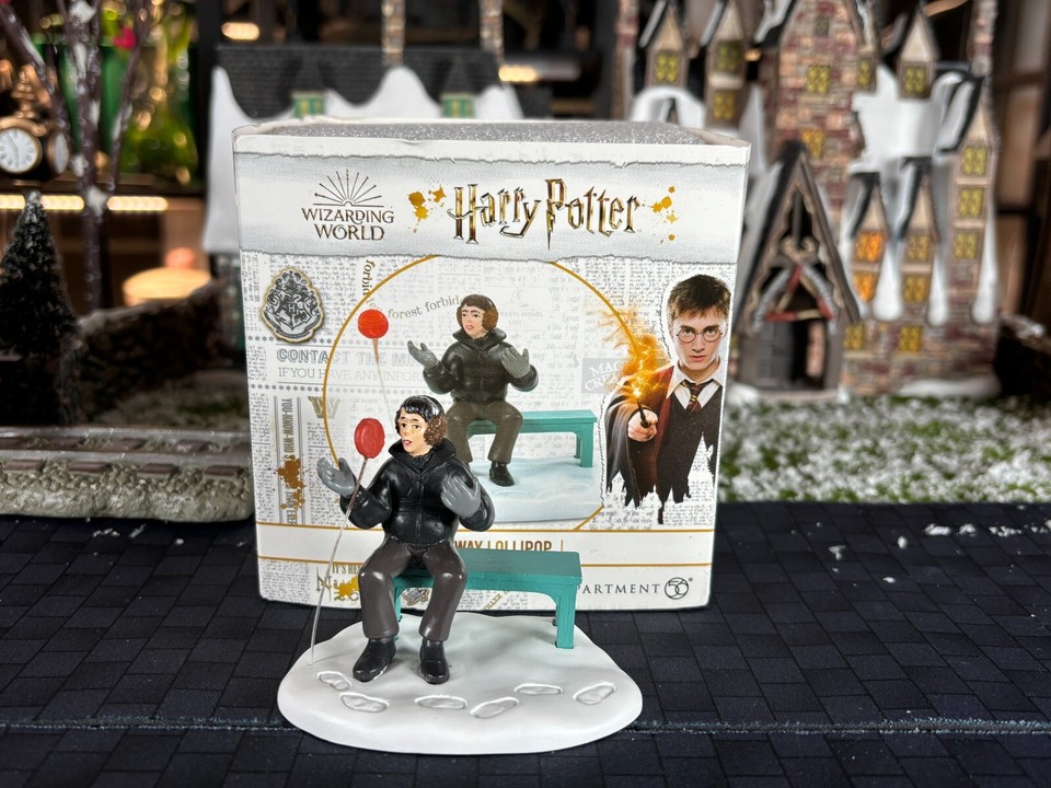 Department 56 Special 3 Pack Figures: Harry & Ron, Harry & Headmaster ...