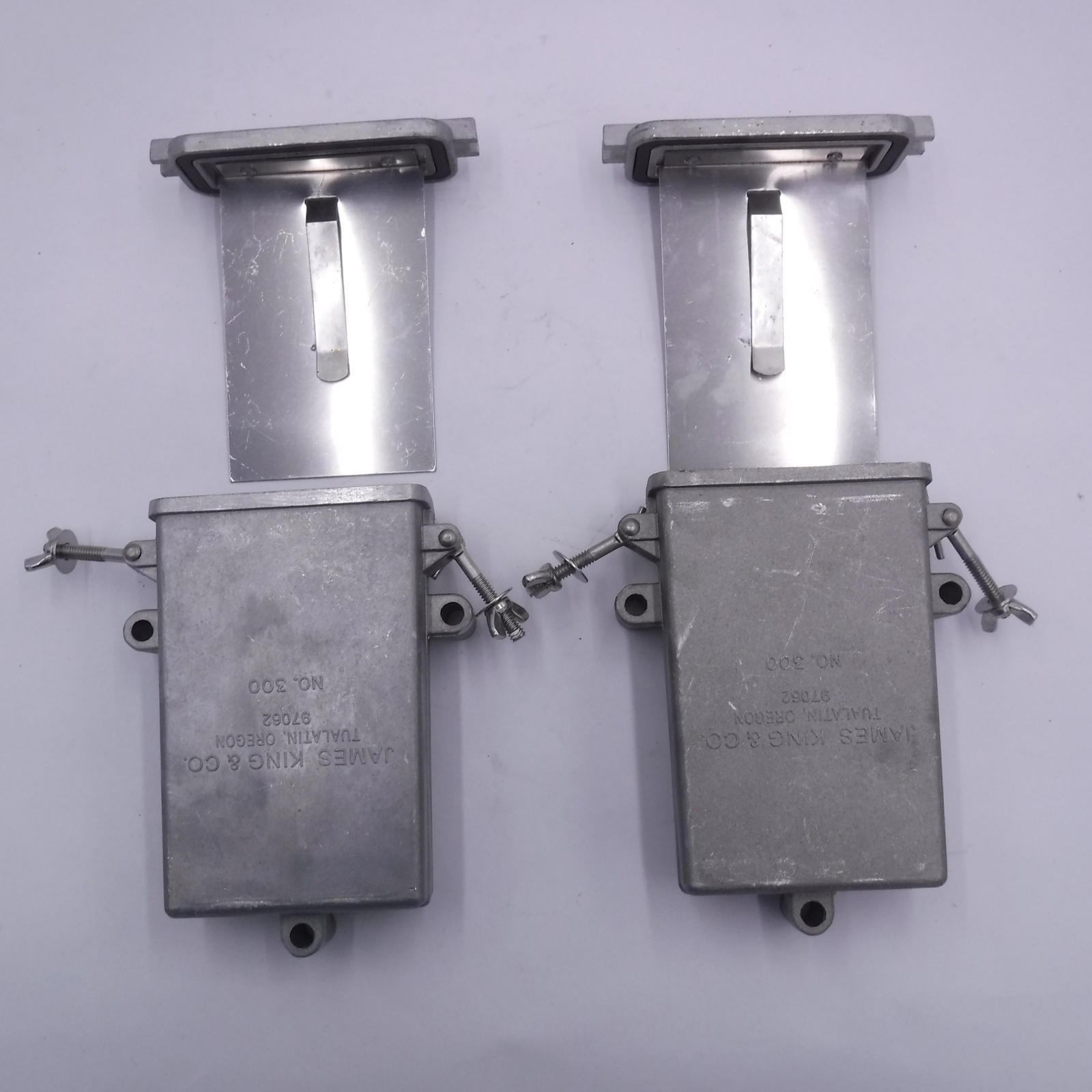 2 Pack James King 97062 NO. 300 Aluminum Document Holder W/Clipboard 5 ...