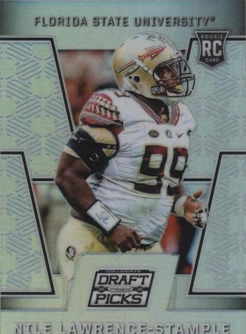 2016 Panini Prizm Collegiate Draft Picks - Draft Picks Nile Lawrence-Stample #116 Silver Prizm ...