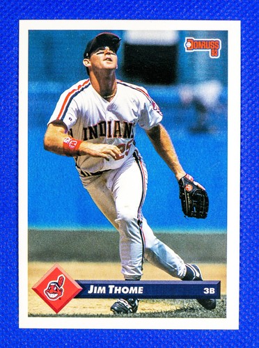 Jim Thome #171 (1993 Donruss) Baseball Card, Cleveland Indians, HOF | eBay