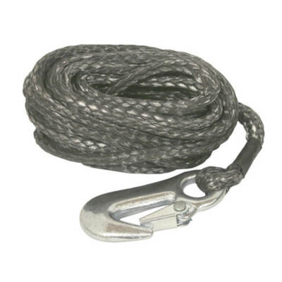 High Quality and Durable Synthetic Winch Rope 7mm x 7m (24ft) with Snap ...