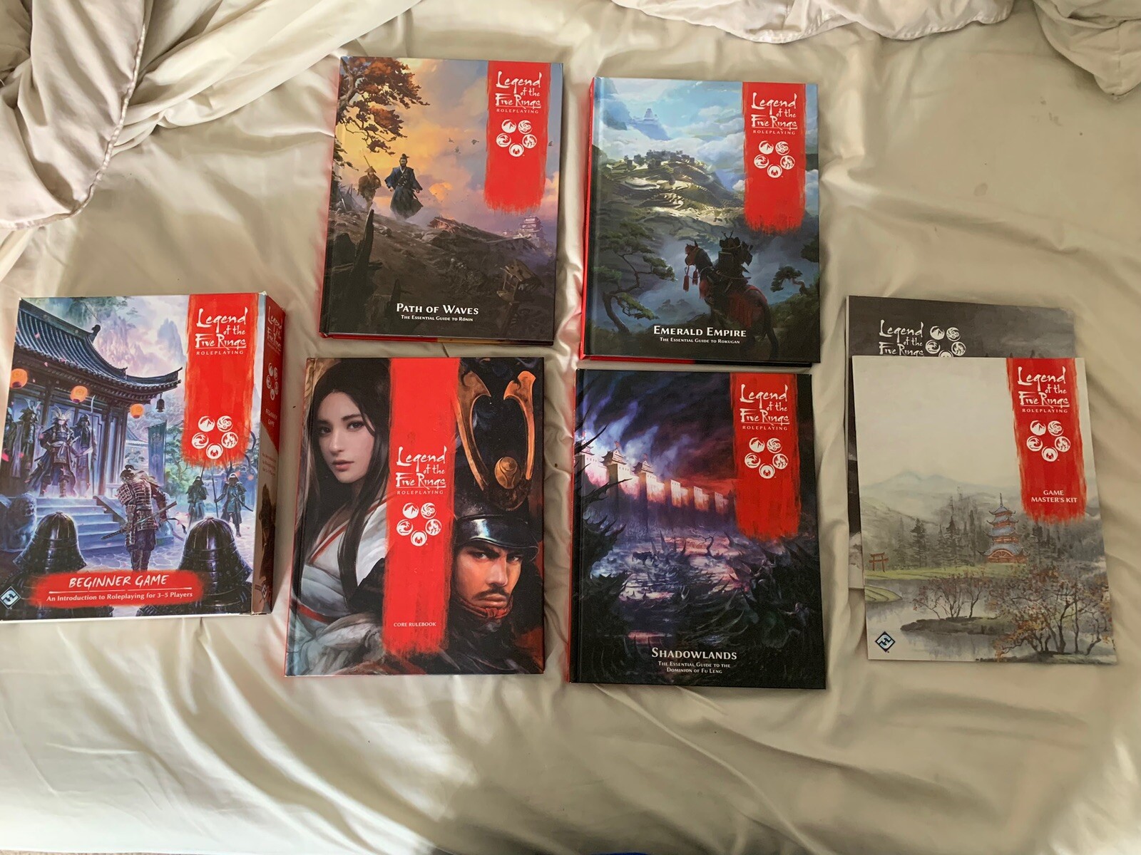 Legend of the Five Rings RPG 5E FFG Book Lot | eBay
