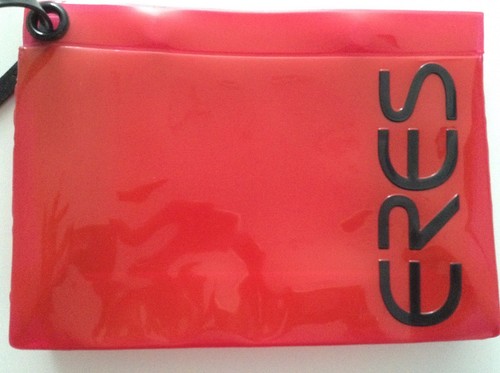 NWOT ERES BAG PINK JELLY POUCH BAG BEACH HOLIDAY SWIMWEAR POOL ...