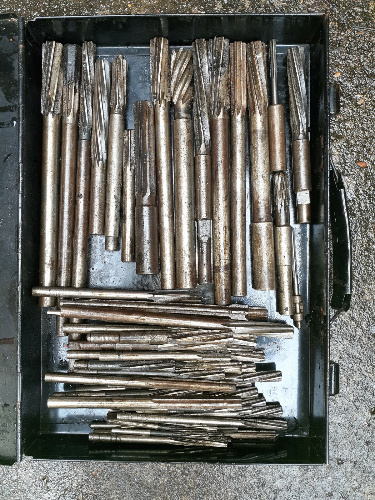 55x HSS parallel Reamer machine round shank metric & inch TEC Sutton ...