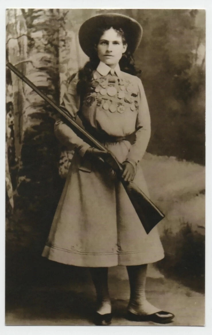 Annie Oakley And Sitting Bull