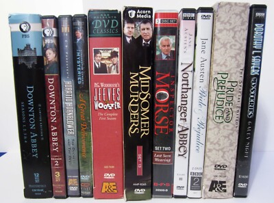 DVD UK British TV Acorn/A&E/BBC/ITV/PBS Sets - Free Ship! - Your Choice ...