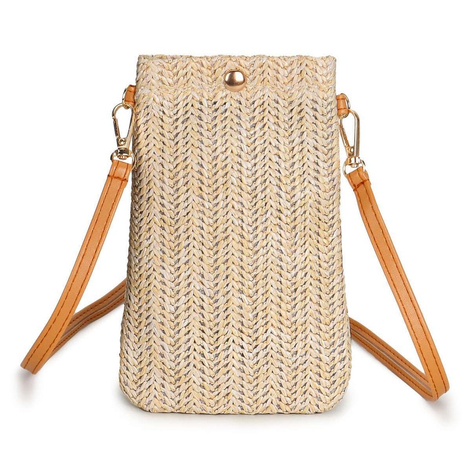 Straw Crossbody Bags Women Small Shoulder Bag Summer Beach Wicker ...