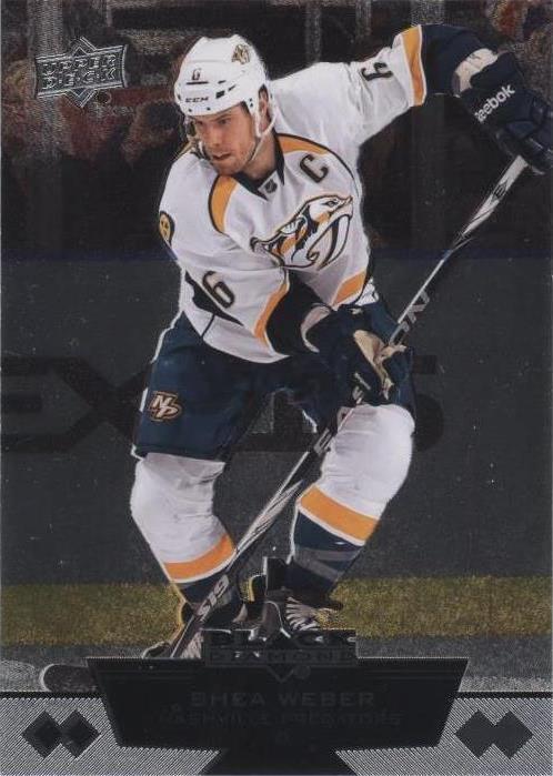 2012-13 Upper Deck Black Diamond - Double Diamond Shea Weber #103 for ...
