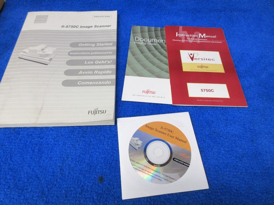 Fujitsu FI-5750C High-Speed Color Duplex Flatbed Scanner - Whole or ...
