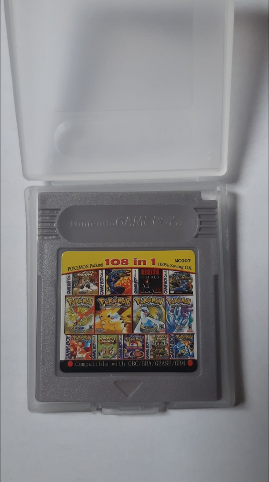 Game Boy Spiele 108 in 1 Classic Dmg 01 Mario Advance SP Color | eBay