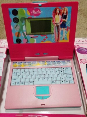 Barbie B-Smart PC Notebook Learning Laptop RadioShack Vintage Tested | eBay
