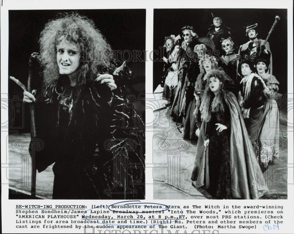 Bernadette Peters Into The Woods Bernadette Peters' Life In Pictures,