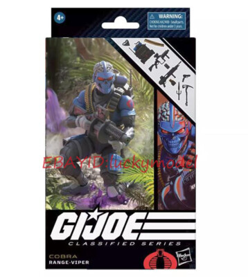 Hasbro Gijoe 76 Snake shot 6inch Range-Viper Action Figure NEW In Stock ...
