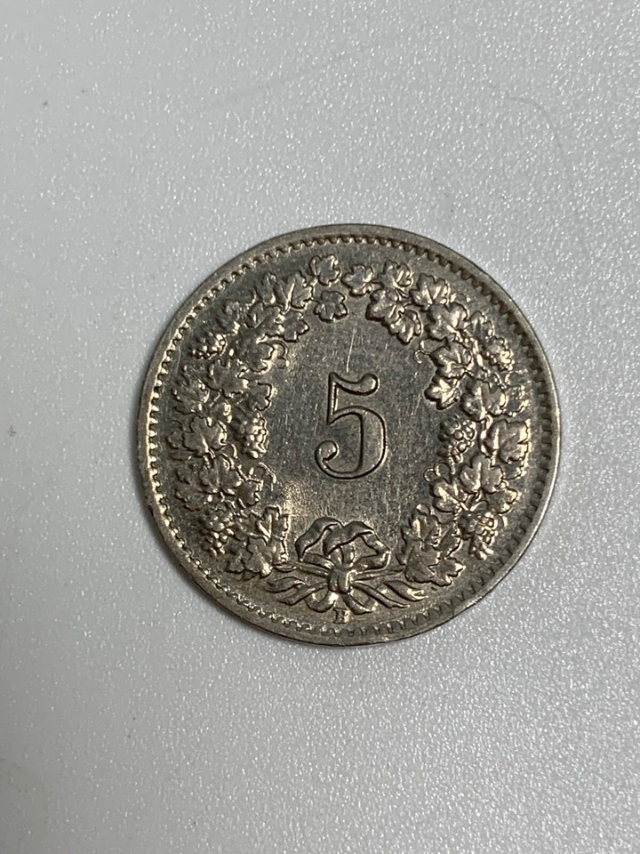 Switzerland 1957 5 Rappen 901812 combine shipping (2139) | eBay