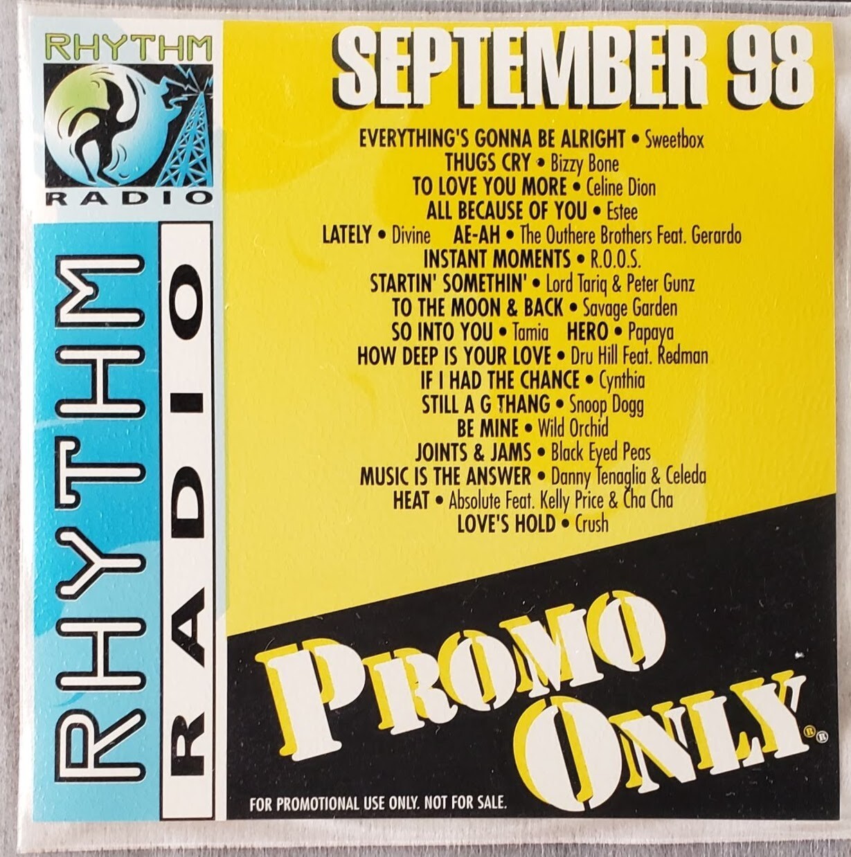 Promo Only CD - September 1998 - Rhythm Radio Series - Promotional CD ...