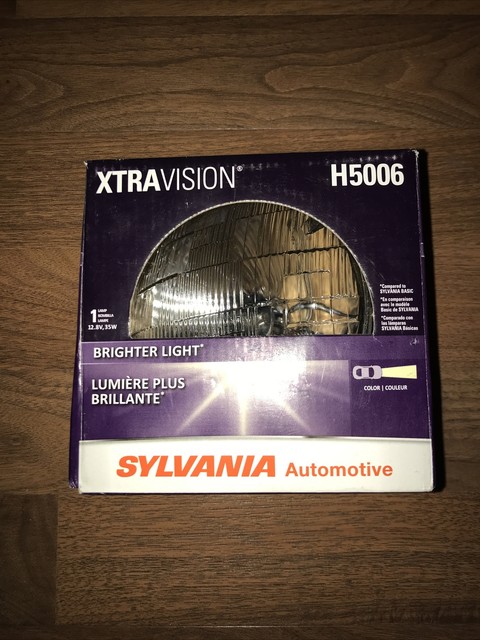 Pair Set Headlight Bulb Halogen Beam SYLVANIA Lighting H5006 for sale ...