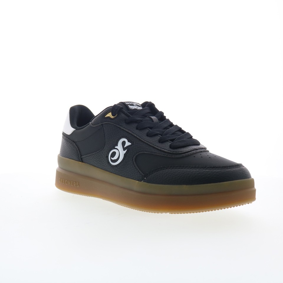 Skechers Snoop Dogg: Courtside - Cali Dudez Mens Black Sneakers Shoes ...