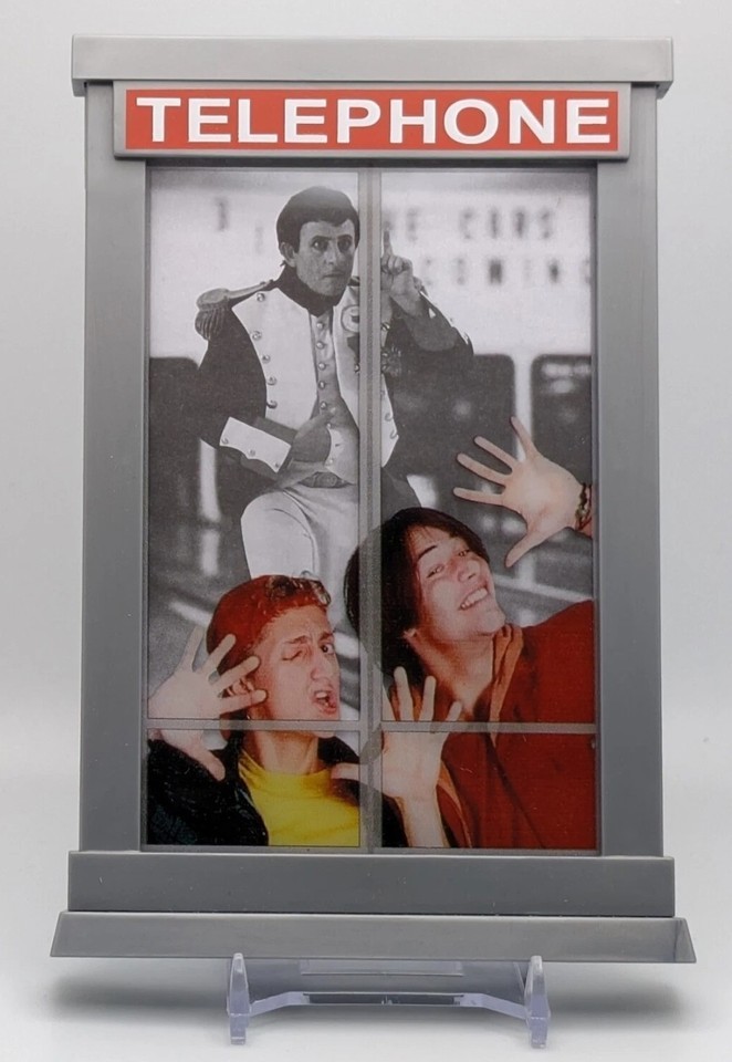 Bill and Ted's Excellent Adventure Loot Crate phone booth 3x5 Picture ...