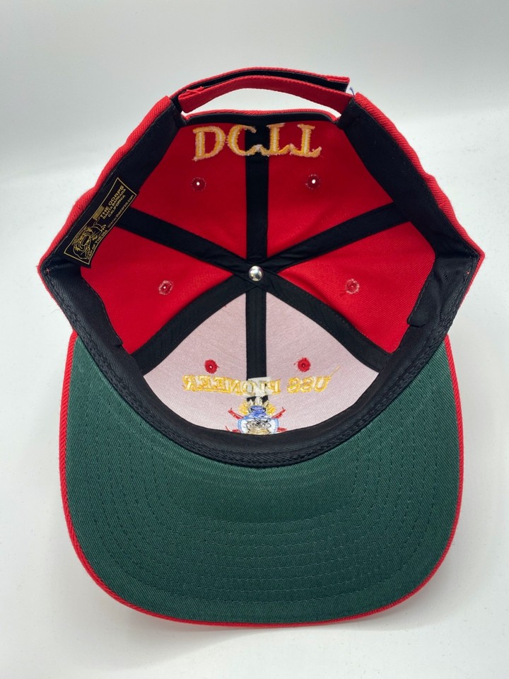 The Corps USS Pioneer MCM 9 DCTT Logo Red Baseball Cap Hat One Size | eBay