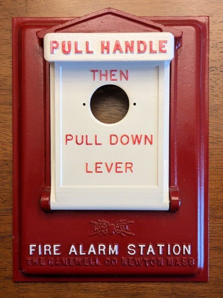 Vintage Gamewell Fire Alarm Pull Station | Grelly USA