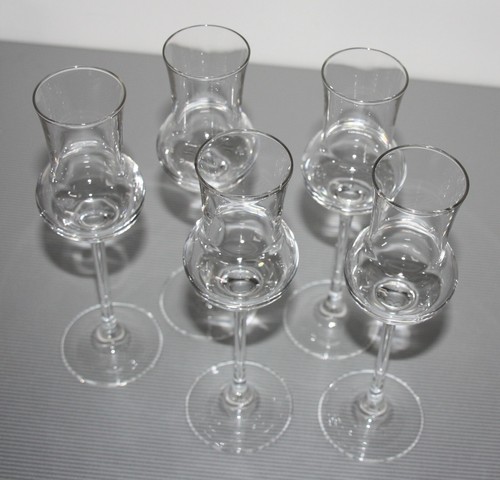 5 Grappa - Shot Glass - Obstlerglas H 7 7/8in, Drink Opening 1 11/16in ...