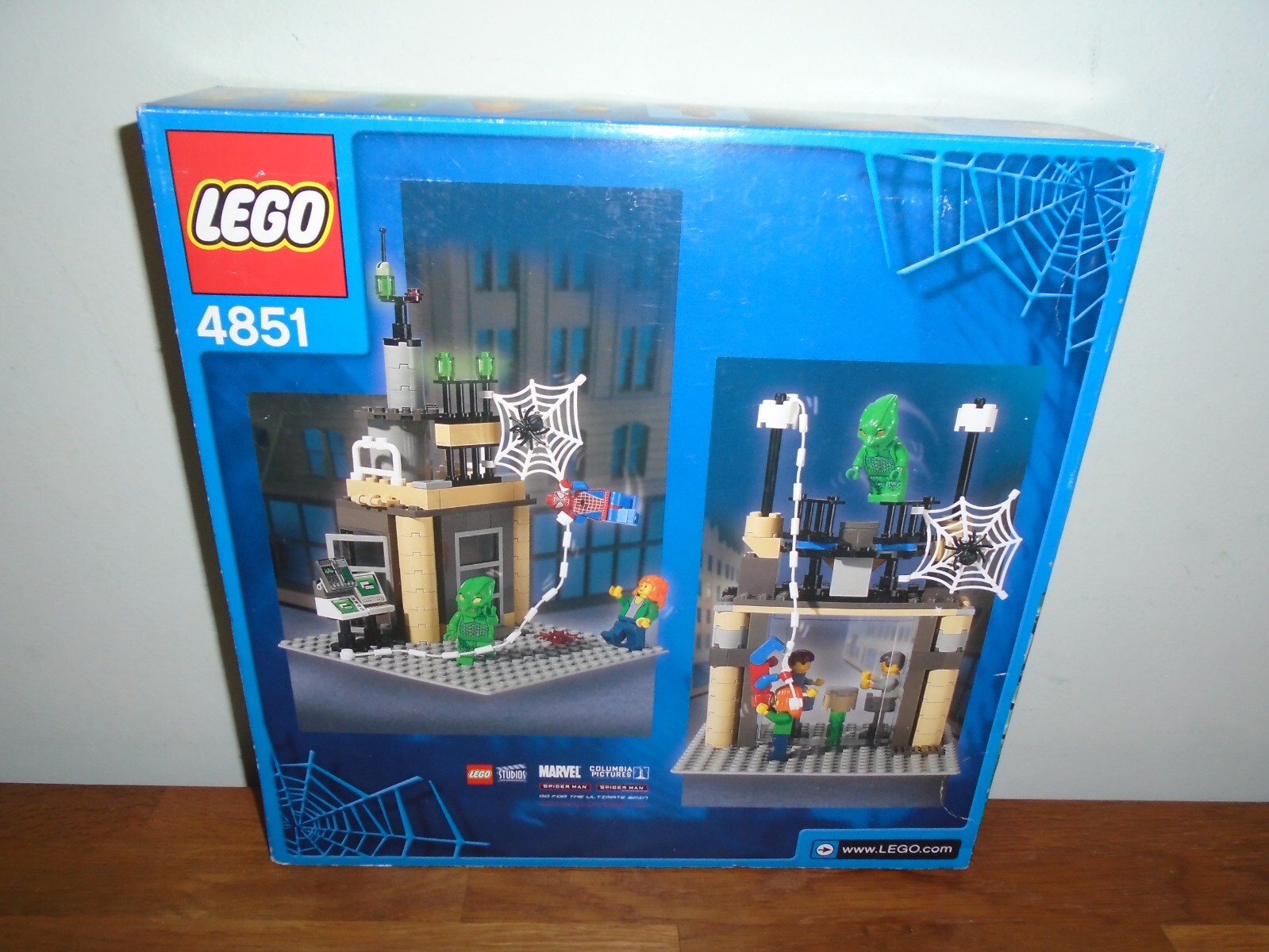 LEGO Spider-Man: Spider-Man and Green Goblin - The origins (4851) for ...