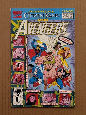 Avengers Annual #21 1st Appearance Victor Timely Kang Marvel 1992 VF+ ...