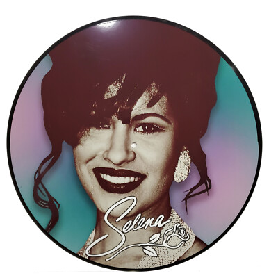 Selena Quintanilla - Photo Picture Disc - Real Vinyl 12" - Upcycled ...