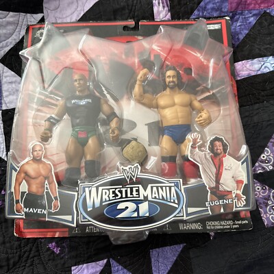 WWE Wrestlemania 21 Maven Eugene Action Figure | eBay