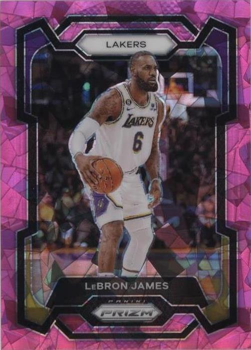 2023-24 Panini Prizm - LeBron James #63 Pink Ice Prizm for sale online ...
