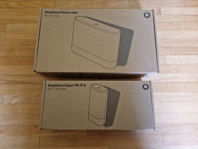 Vodafone Super WiFi 6 Booster And Power Hub, barely used | eBay UK