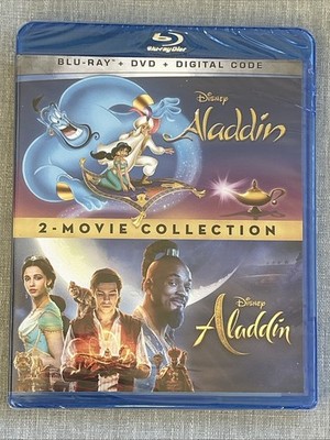 Aladdin (1992) / Aladdin (2019) 2 Movie Collection (Blu-ray, DVD ...