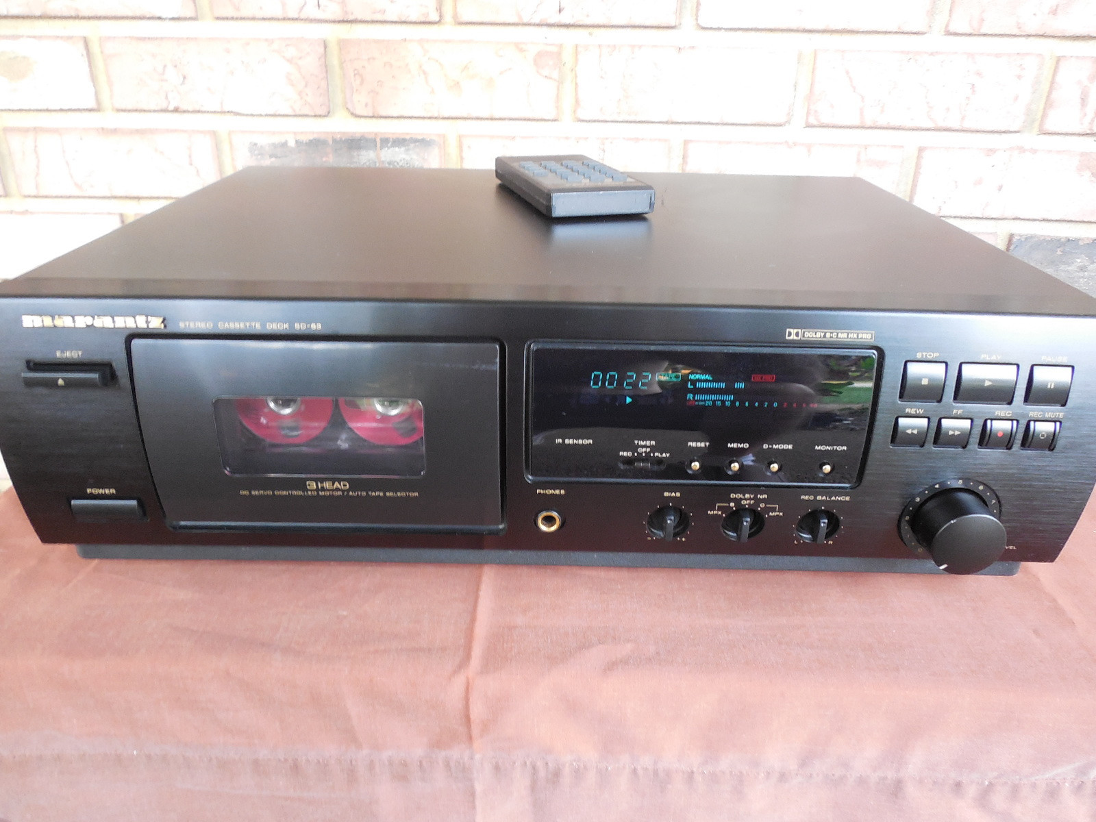Marantz SD-63 Remote Controlled Three Head Cassette Deck | eBay UK