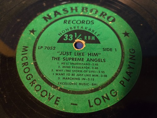 The Supreme Angels – Just Like Him - VINYL RECORD LP (DISC ONLY) | eBay