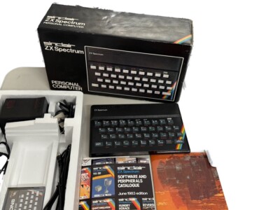 Sinclair ZX Spectrum 48K Home Computer Boxed Vintage Retro Gaming ...