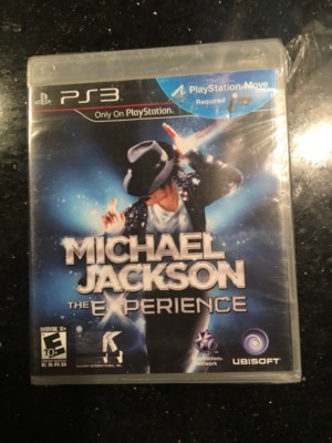 Michael Jackson: The Experience Sony PlayStation 3, PS3 New Ripped Seal ...