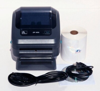 Zebra ZP450 Direct Thermal Shipping Label Printer USB + Ethernet | eBay