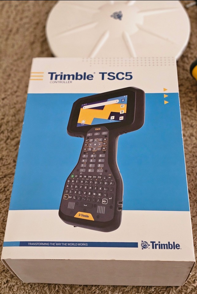 Trimble R12i, R750, TSC5, AND TDL450Hx Base & Rover UHF Surveying RTK ...