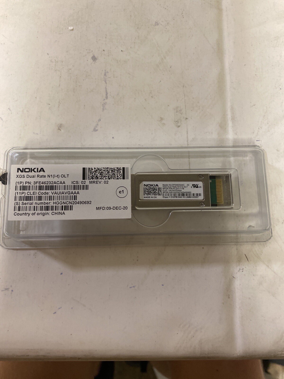 NOKIA 3FE46232ACAA XGS Dual Rate N1 (L-T) OLT for sale online | eBay