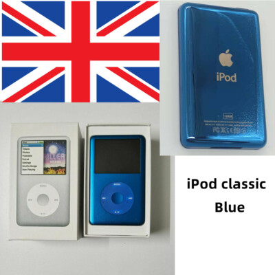Apple iPod Classic 7th Gen Blue 80GB--2TB Latest Model Custom | 2000mAh ...