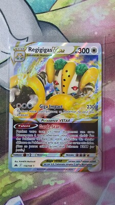REGIGIGAS VSTAR FULL ART 300PV 114/159 HOLO - NEUF - CARTE POKEMON | eBay