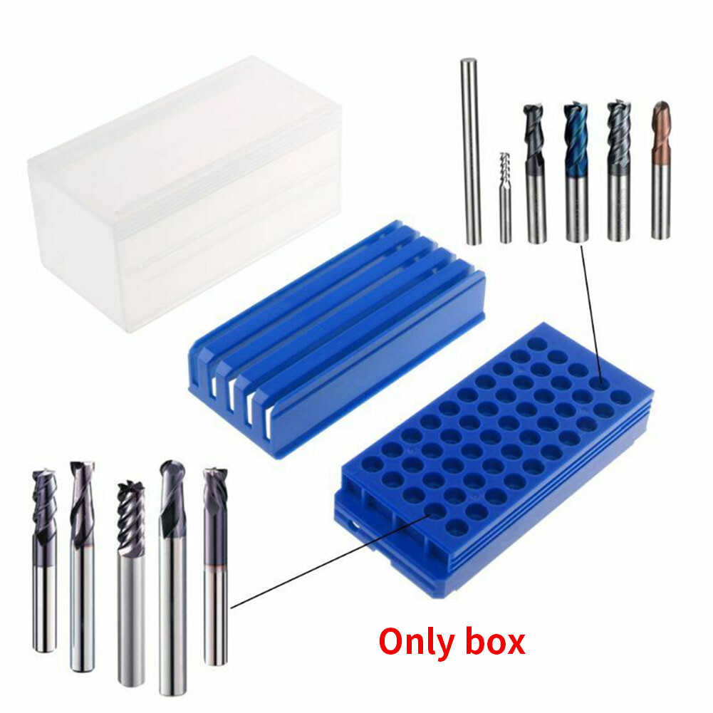 Holes Drawer Type Storage Box PP Portable Milling Cutters Drill Bit ...